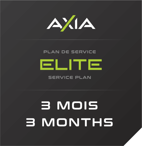 Axia plan de service GPS 3 mois ELITE | Sécurité Spytronic